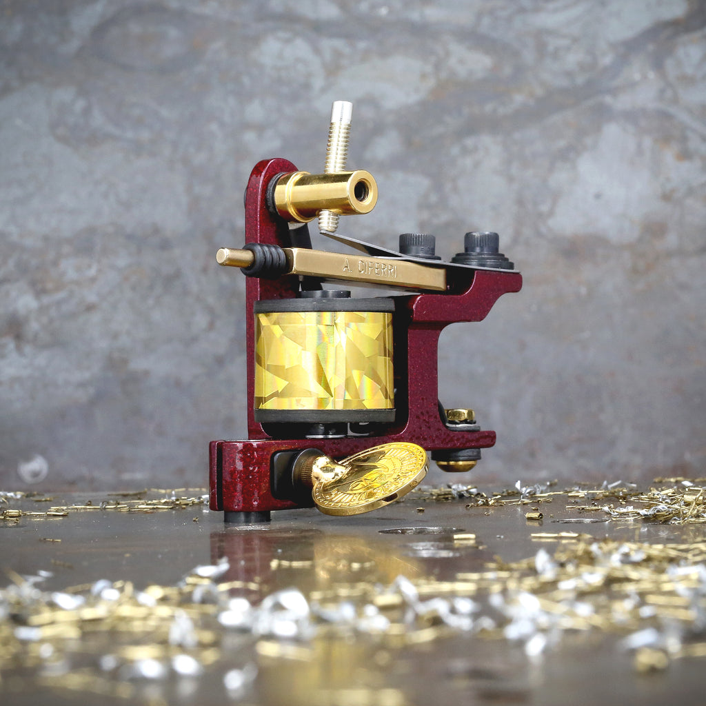 Adam Ciferri V4 Ghost Dog Liner - Fractured Red x Gold – Workhorse Irons