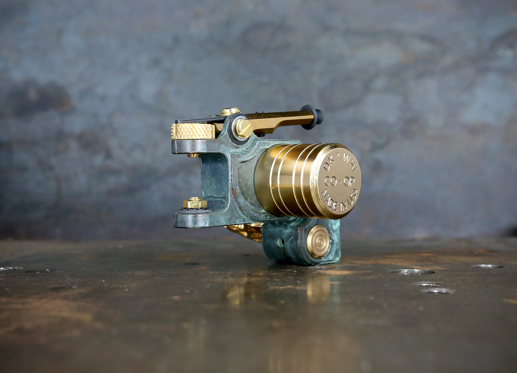 Dan Kubin V3/23 Sidewinder - Verdigris x Gold CC – Workhorse Irons