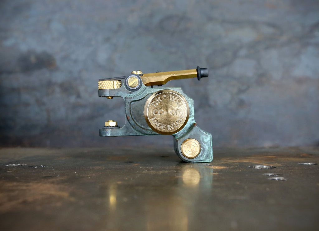 Dan Kubin V3/23 Sidewinder - Verdigris x Gold CC – Workhorse Irons