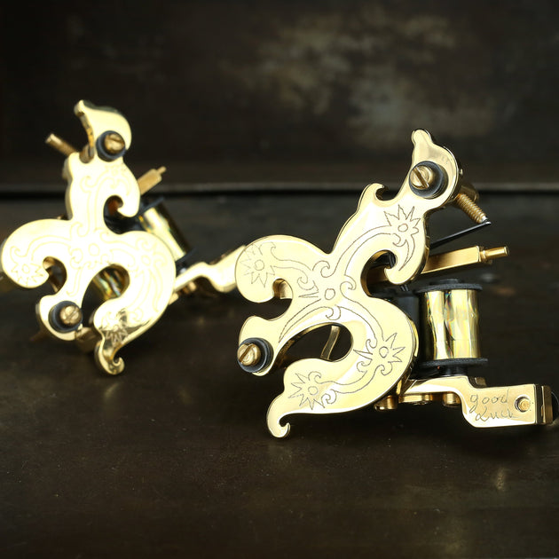 Guy Le Om Liner and Shader Set - Gold BONES – Workhorse Irons