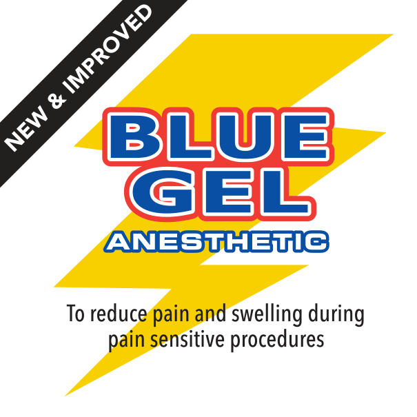New & Improved Blue Gel Anesthetic 1 oz – Workhorse Irons